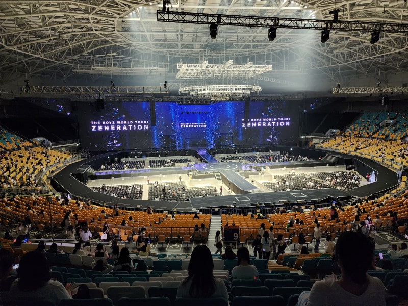 올림픽 체조경기장 시야(플로어, 1층, 2층, 3층, 시제석, 토롯코 시야, 360도 공연 시야) kspo dome 케이스포돔 시야 모음 : 네이버 블로그