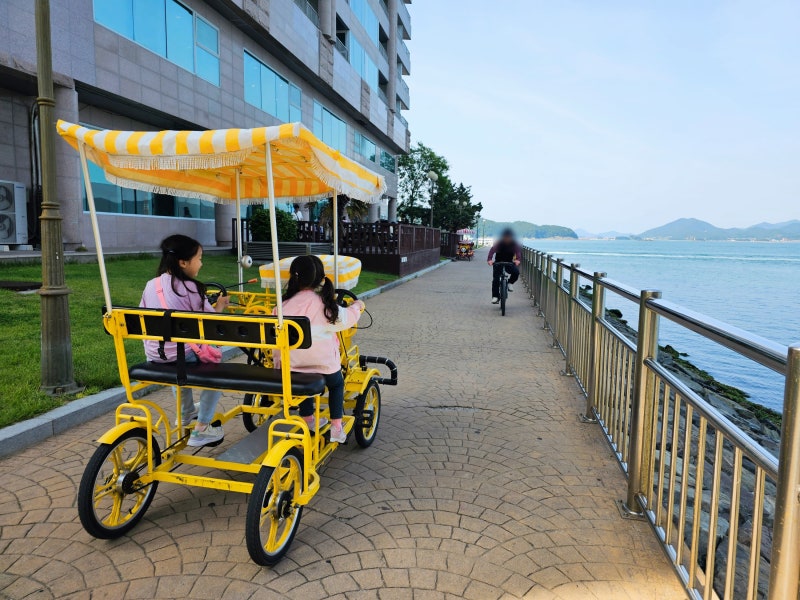 경남 통영 여행 아이와 가볼만한곳 금호통영마리나리조트 자전거 대여 방법 후기 네이버 블로그