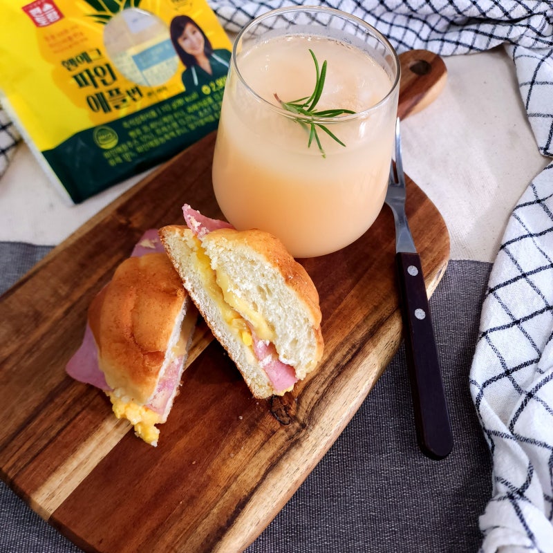 편스토랑 강수정 홍콩 파인애플번 샌드위치 Gs편의점 햄에그샌드위치 우승상품 진짜 맛있어 네이버 블로그