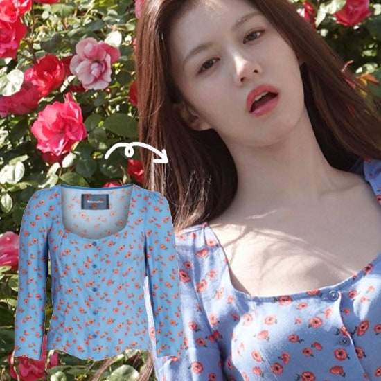 고윤정 파리 여행 사복패션 리포메이션 플라워 블라우스 티셔츠 트위드 자켓 셔츠 가격 정리 네이버 블로그
