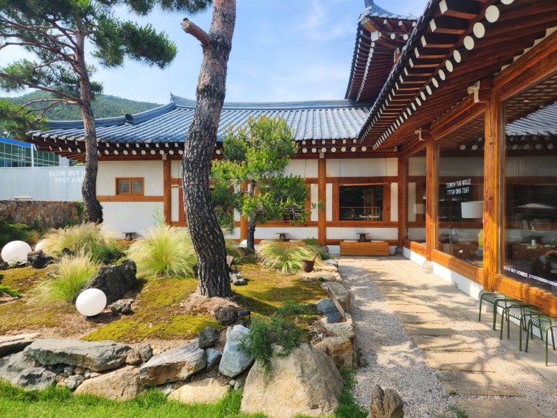 부산 강서구 토북베이커리 대형 명지 한옥카페 내돈내산 이용 후기 네이버 블로그