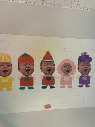 여름과일 도안 공유 네이버 블로그