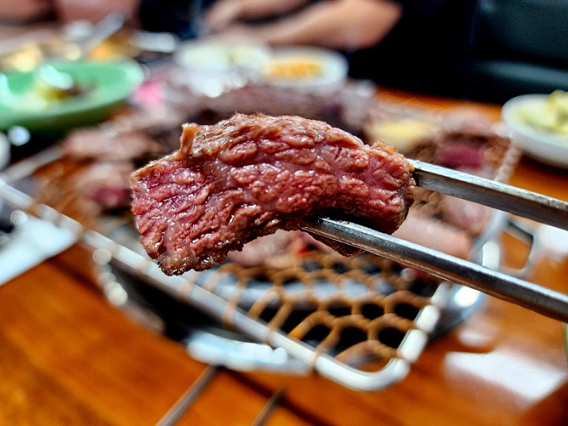 압구정 대형 고기집 꽃등심과 들깨수제비 맛있는 대관령한우마을 네이버 블로그