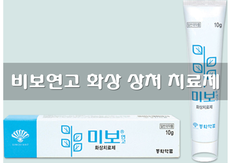 미보연고 화상 상처 세균감염 흉터 연고 미보 효능 용법 부작용 주의사항 가격 네이버 블로그