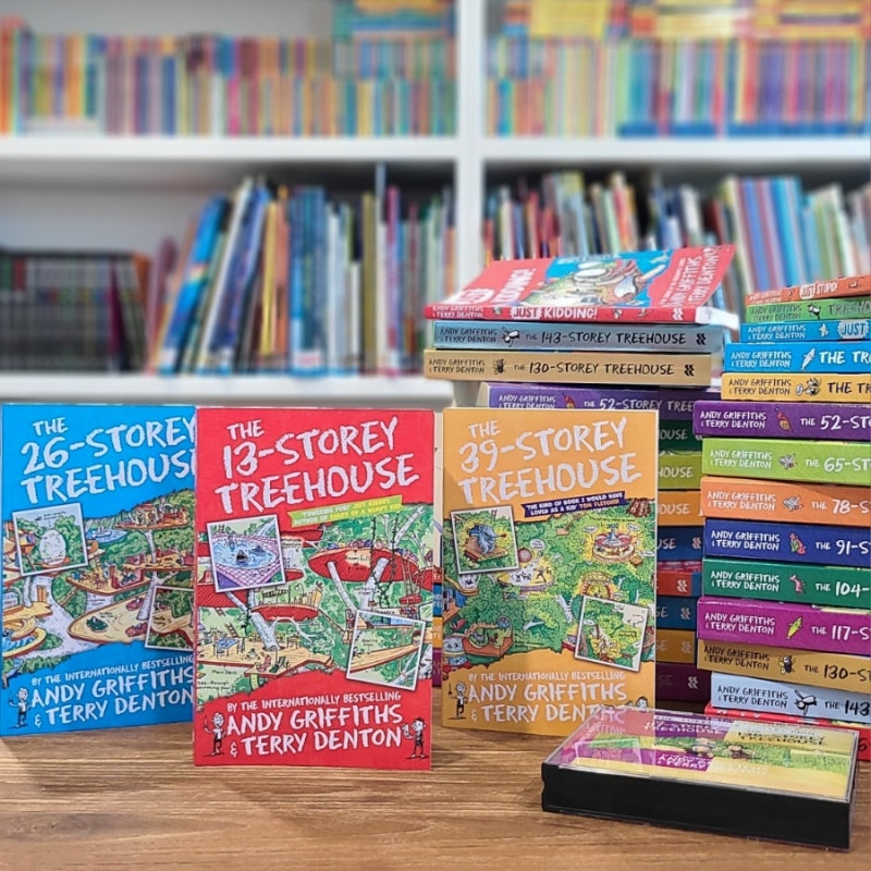 [마감] 나무집 원서!! Storey Treehouse 13~156층 페이퍼백 12종,음원 CD, just시리즈, Joke ...