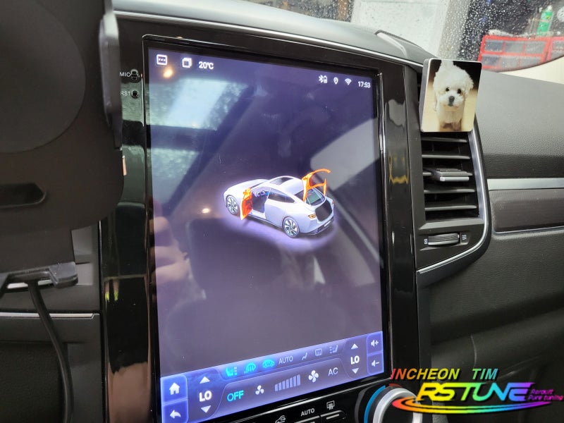 [QM6 안드로이드 올인원] S링크 7인치에서 9.7인치 안드로이드 올인원으로 변경!! : 네이버 블로그