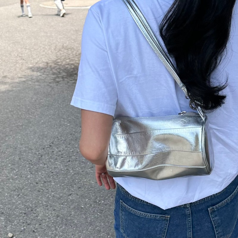 [YURT/유르트] 원통형 실버백 Rimari_Silver 후기(feat. 29cm 여름 가방 추천) : 네이버 블로그