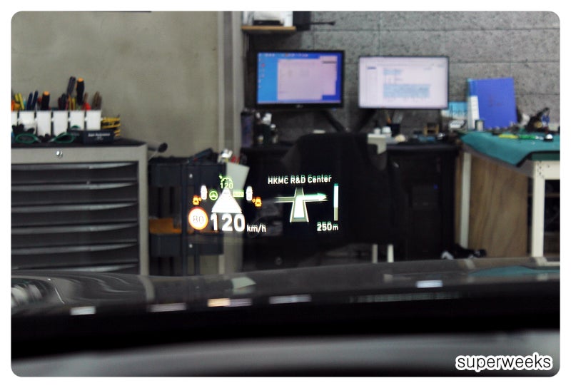 제네시스G80 HUD 헤드업디스플레이 (신형 GV80도 가능) : 네이버 블로그