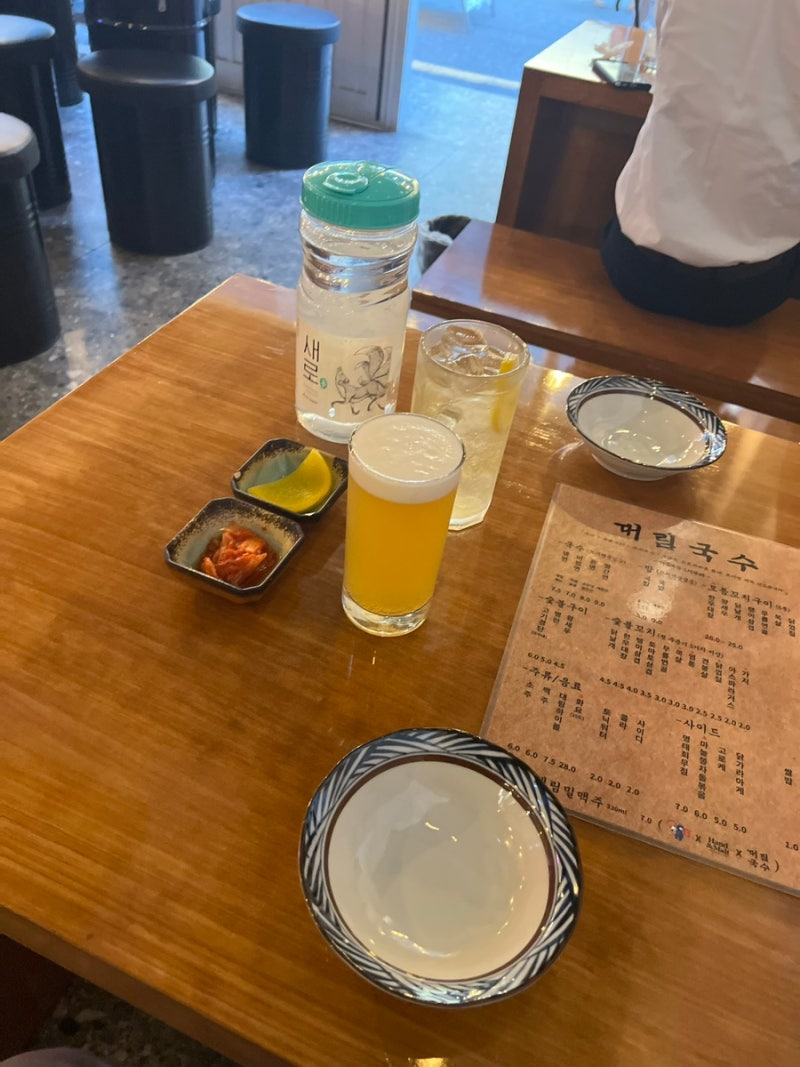 냉면맛집 대림 국수 신사 가로수길점 네이버 블로그