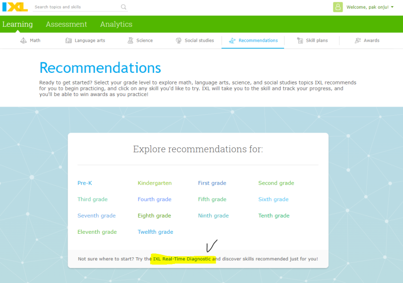 IXL.COM 온라인 학습 : 네이버 블로그