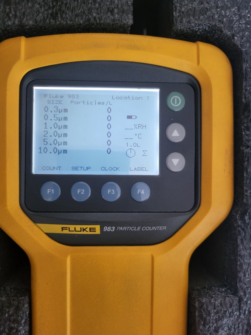 fluke 플루크 파티클카운터 중고판매 fluke 983 : 네이버 블로그