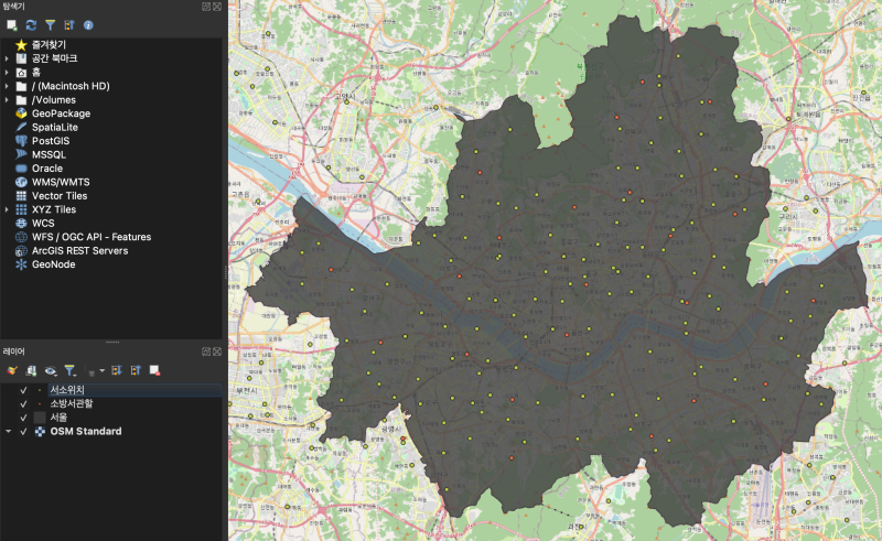 Qgis 사용법 11 인쇄 조판을 활용하여 범례 포함한 지도 내보내기 네이버 블로그