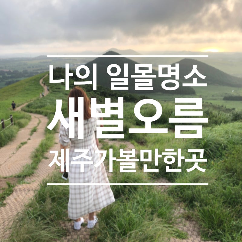 제주 새별오름 정상에서 일몰 즐기기주차 입장료 정보 네이버 블로그