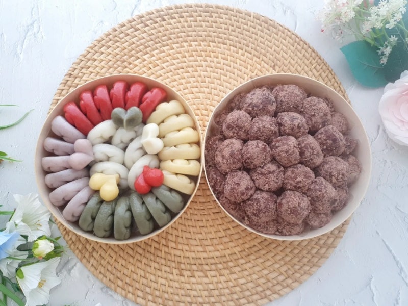 광양중마동하동여수순천 앙금플라워앙금보자기백일떡돌떡환갑떡칠순떡팔순떡답례떡오색송편단품 꽃설기