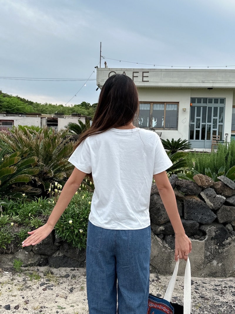 여자 반팔티셔츠 리에떼 편한 여름 코디 Reete : 네이버 블로그