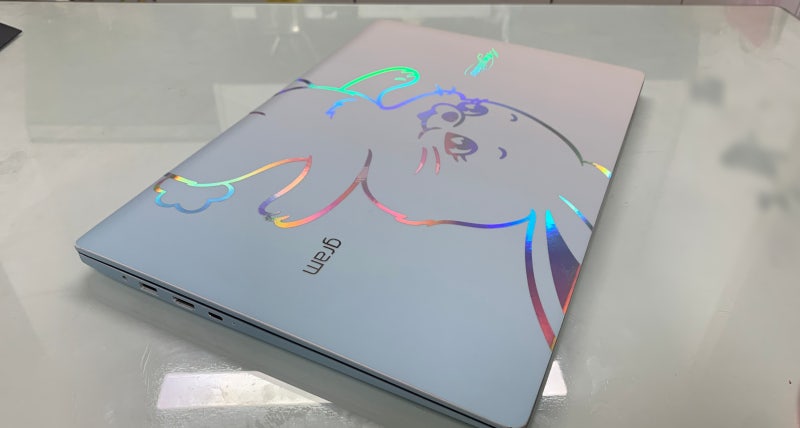 Item 006 노트북 스킨커버 노트북 전신보호필름 커스텀 커버 Lg그램 보호필름 오래 된 필름 제거하고 예쁜