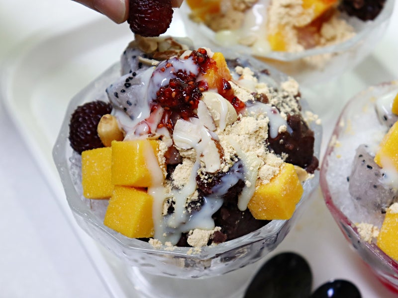 팥빙수만들기 팥빙수팥 팥빙수 재료 컵빙수 망고빙수 만들기 가정용 빙수기 별미 여름음료 간식추천 : 네이버 블로그