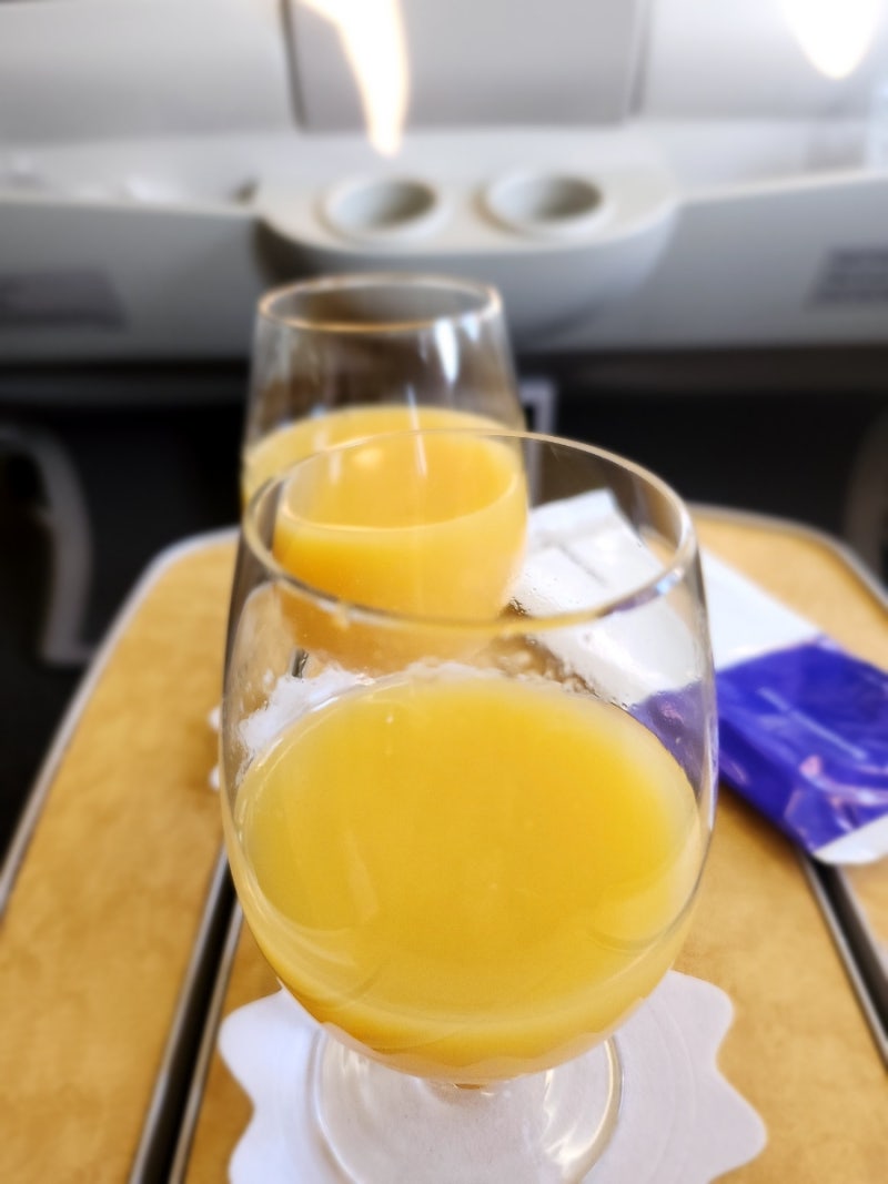 아시아나 비즈니스 OZ733 베트남 하노이 비즈타고 쑹 (A-350)/OZ730 아시아나우등고속타고온 후기/기내식과 라면맛집 ...