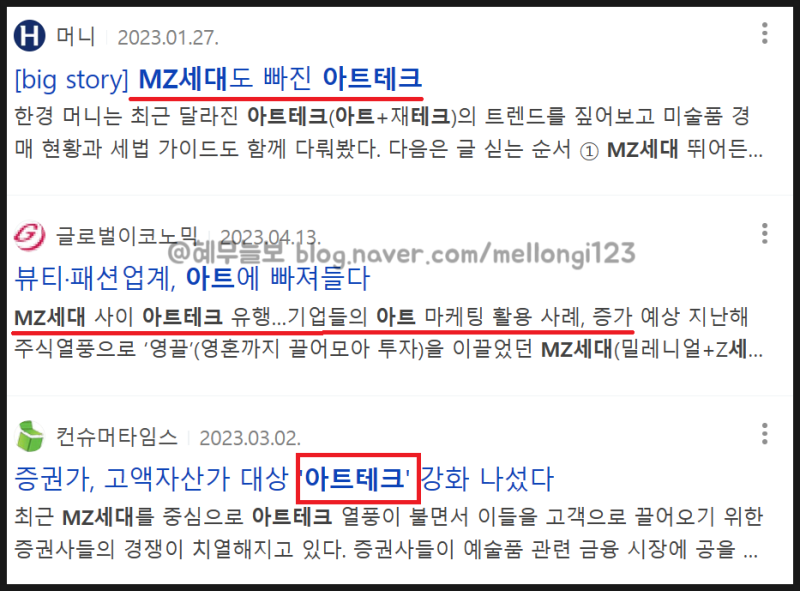 적금이자 높은 은행 보다 아트테크 추천하는 이유 : 네이버 블로그