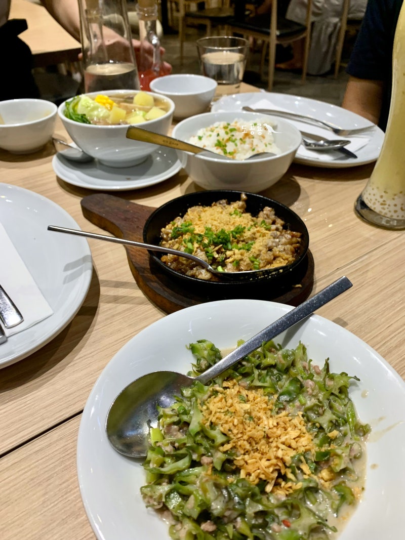 필리핀 마닐라 맛집 마남 Manam Bgc 입맛에 딱 맞았던 필리핀 로컬 가정식 네이버 블로그
