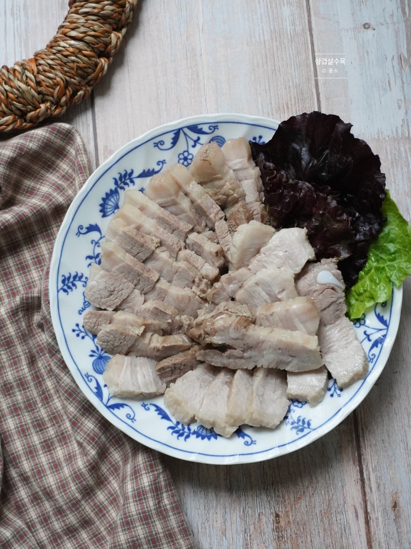 삼겹살 수육 맛있게 삶는법 된장수육 삶기 간단 돼지수육 삶는법 네이버 블로그