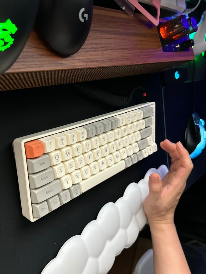 블루투스 기계식 키보드 랑투 GK65 : 네이버 블로그