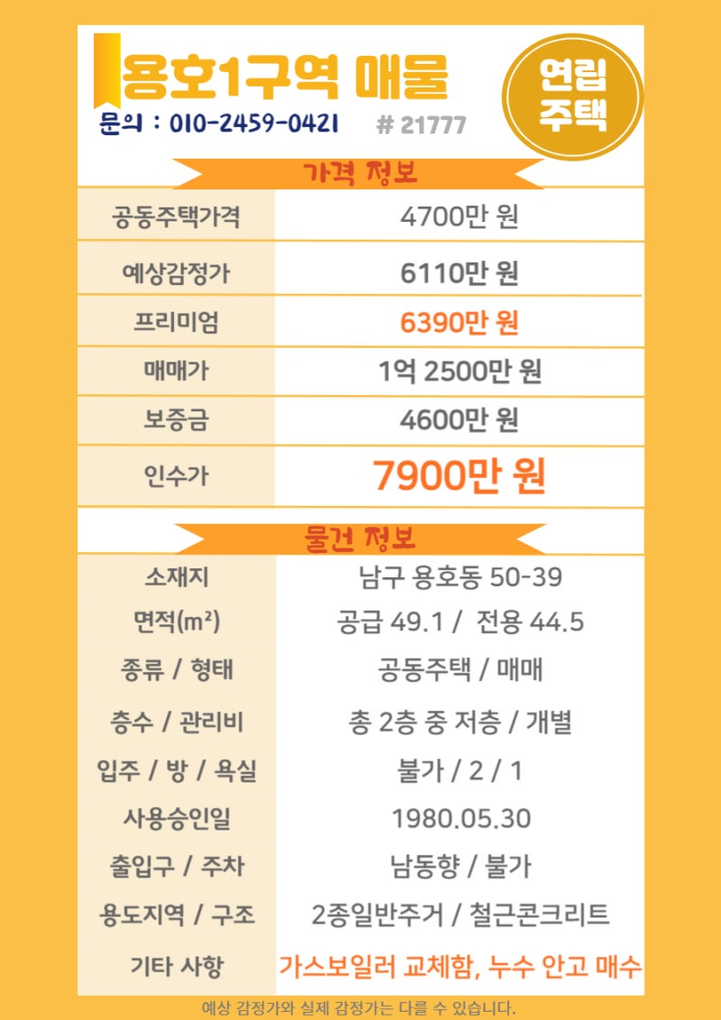 용호1구역 정비구역지정 앞둔 부산 남구 재개발 예정지 네이버 블로그