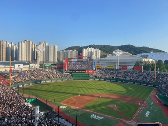 사직야구장 중앙상단석 56블럭 12열 시야 후기 중앙상단석 꿀팁 네이버 블로그