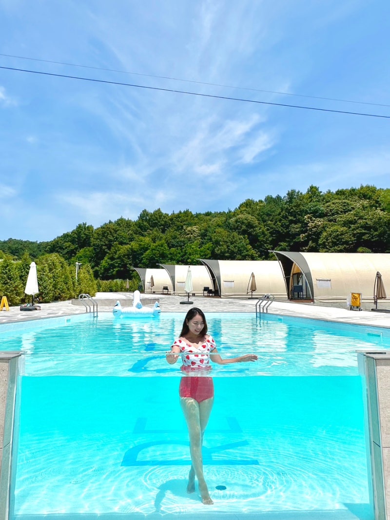 충남 리썸글램핑 럭셔리 수영장 글램핑장 펜션 추천 네이버 블로그