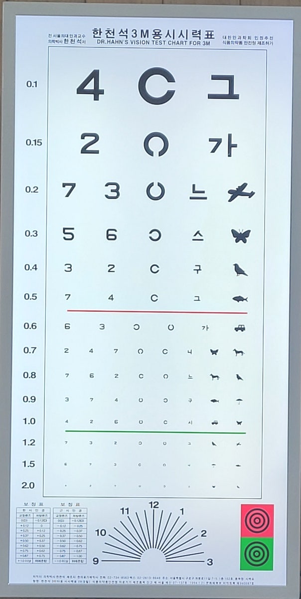 시력검사 방법 결과 안내 나이스 건강기록부 등록까지 네이버 블로그