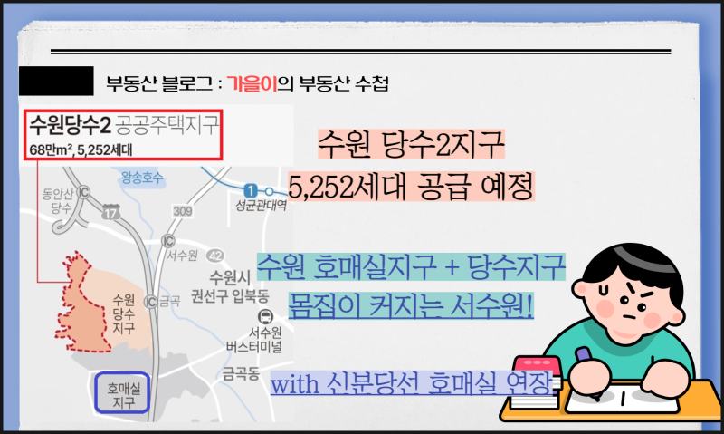 수원당수2 공공주택지구 사전청약 12월 예정 Ft 신분당선 호매실 연장 호매실역 위치 네이버 블로그