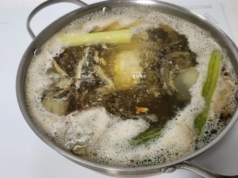 멸치육수 내는법 시간 멸치다시마육수 만들기 네이버 블로그