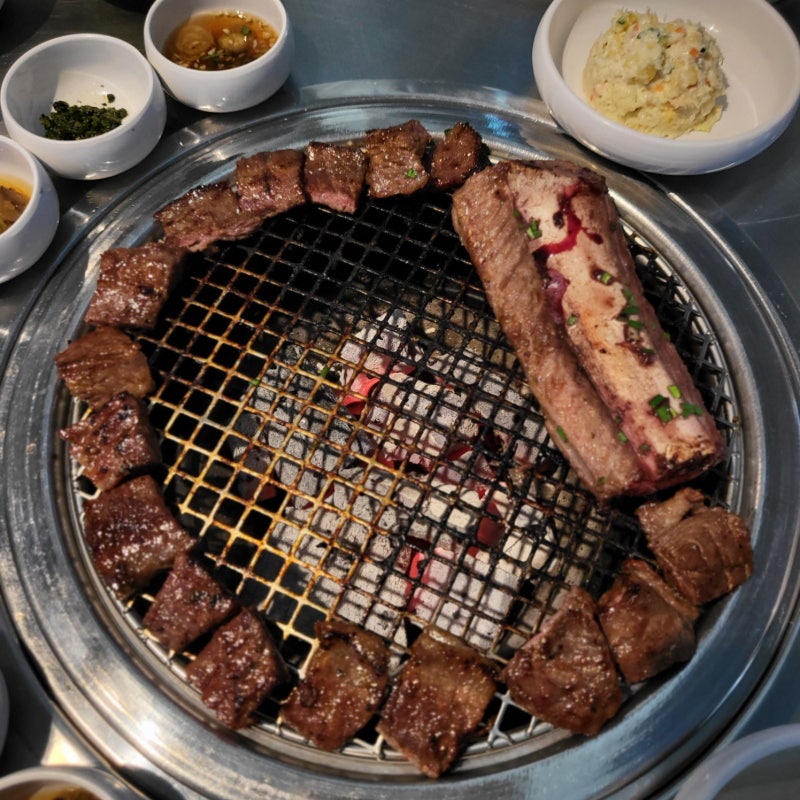 대전 관평동 청기와 타운 와인 콜키지 프리 소갈비 맛집 네이버 블로그