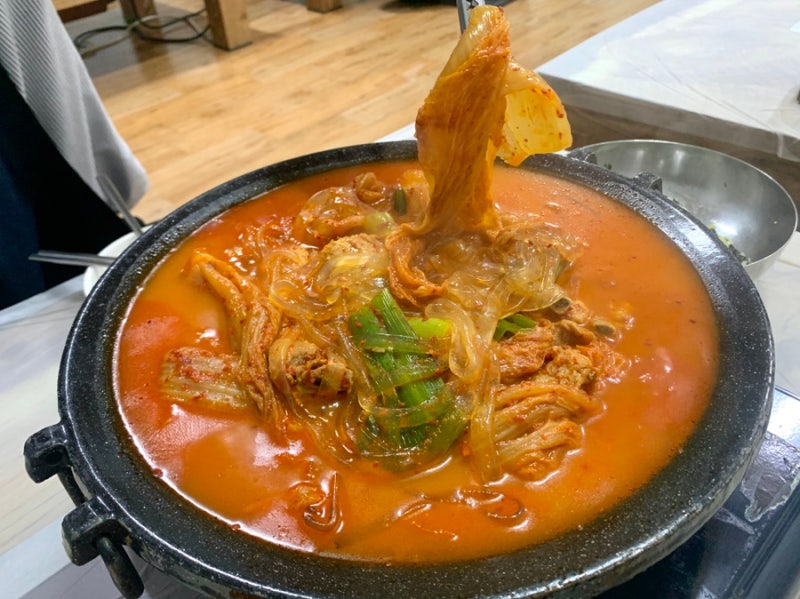 원주 달래식당 원주 태장동 맛집묵은지 등갈비찜 내돈내산 네이버 블로그