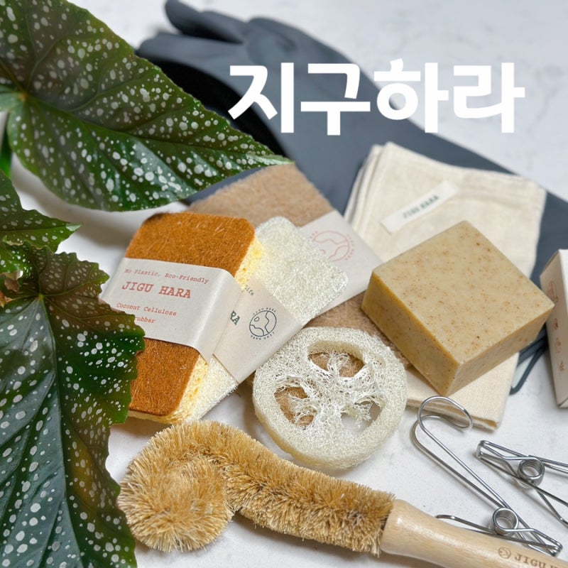 리뷰 신혼부부 집들이선물 추천 제로웨이스트 친환경수세미 지구하라 주방키트 네이버 블로그