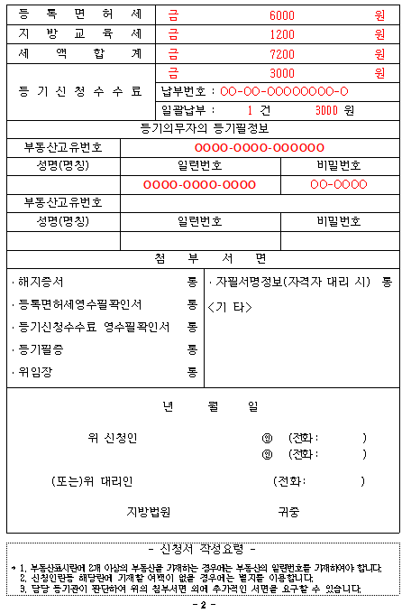 개인간 근저당 셀프 말소 방법세금은 인터넷으로 말소신청은 등기소 가서함 네이버 블로그