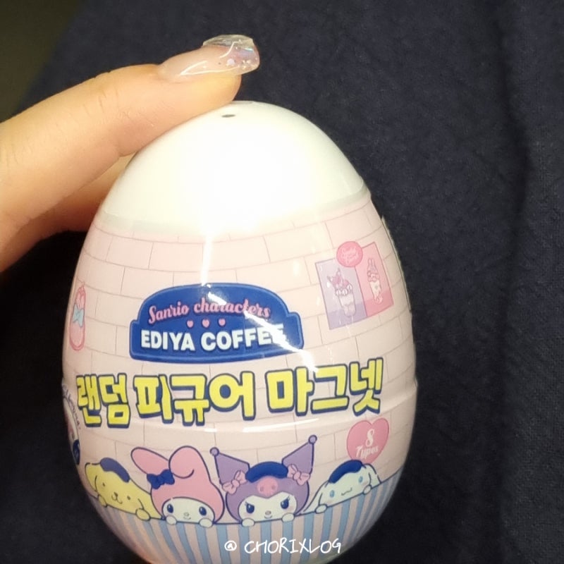 이디야 산리오 콜라보 신메뉴 쿠로미 망고피치에이드 음료 And 굿즈 랜덤 피규어 마그넷 스티커 네이버 블로그