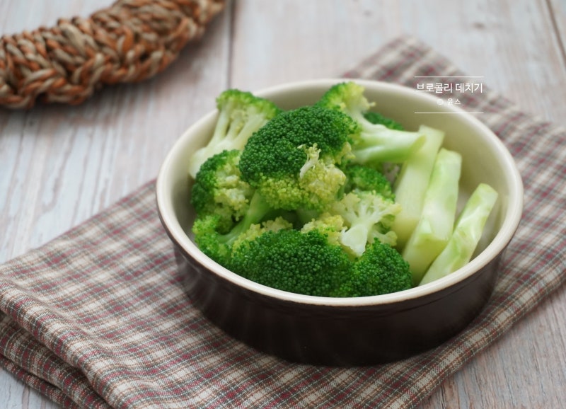 브로콜리 데치기 시간 찌기 브로콜리 삶는법 브로콜리 세척 식초 네이버 블로그