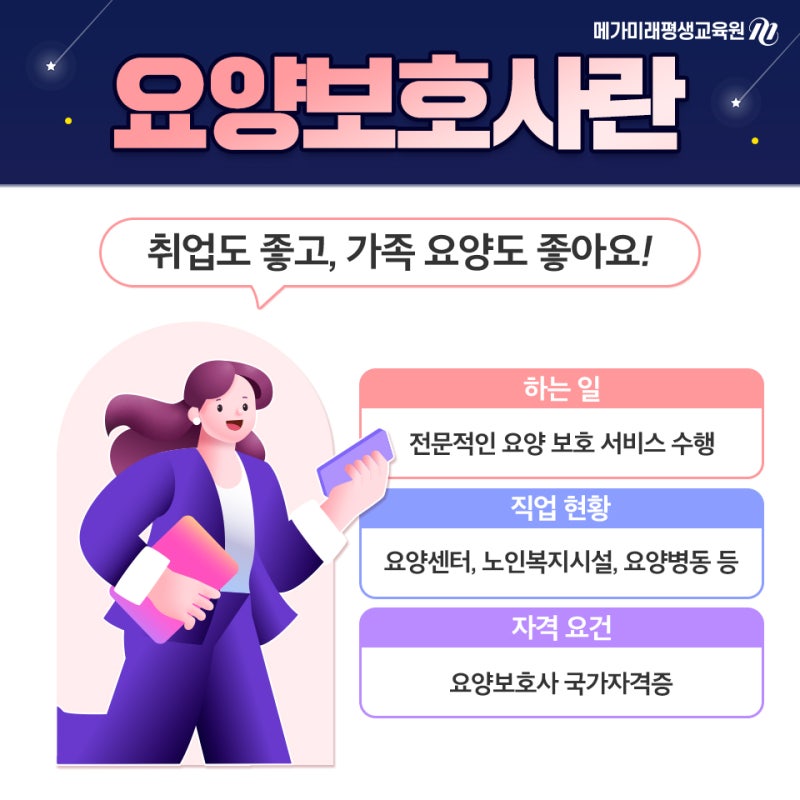 사회복지사 요양보호사 50시간 단기 취득법 네이버 블로그