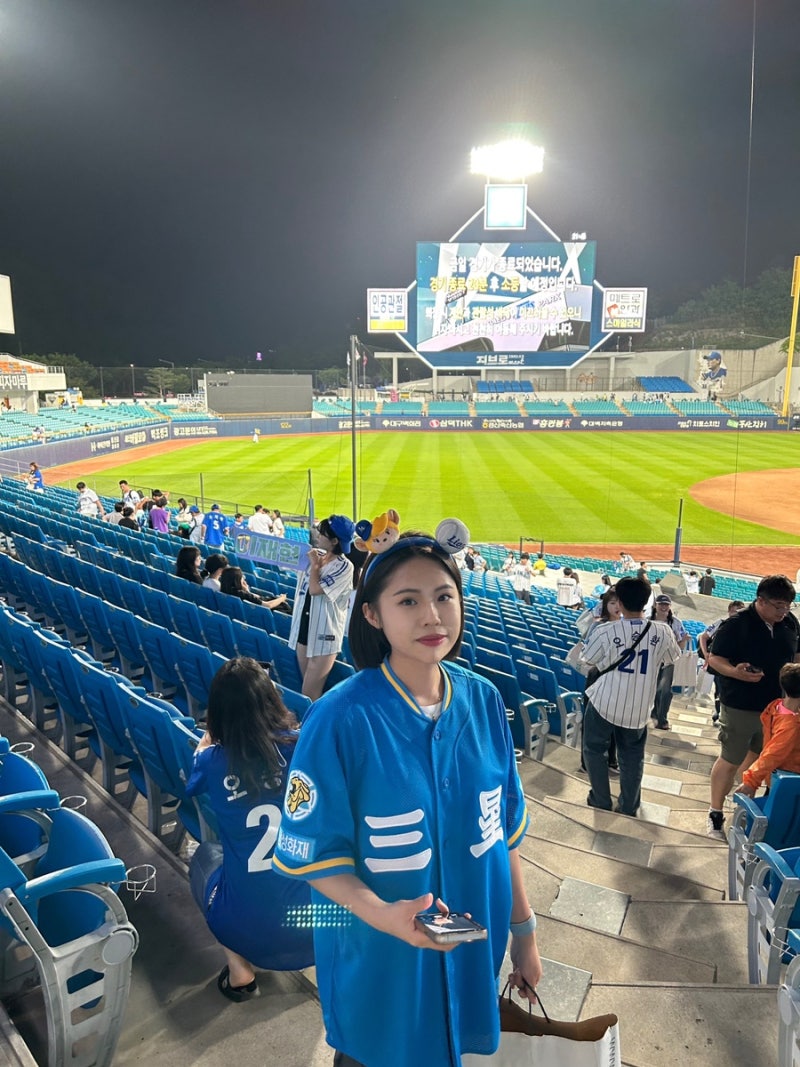 삼성라이온즈파크 직관 블루존 중앙테이블석 가격좌석예매방법꿀팁🍯 네이버 블로그