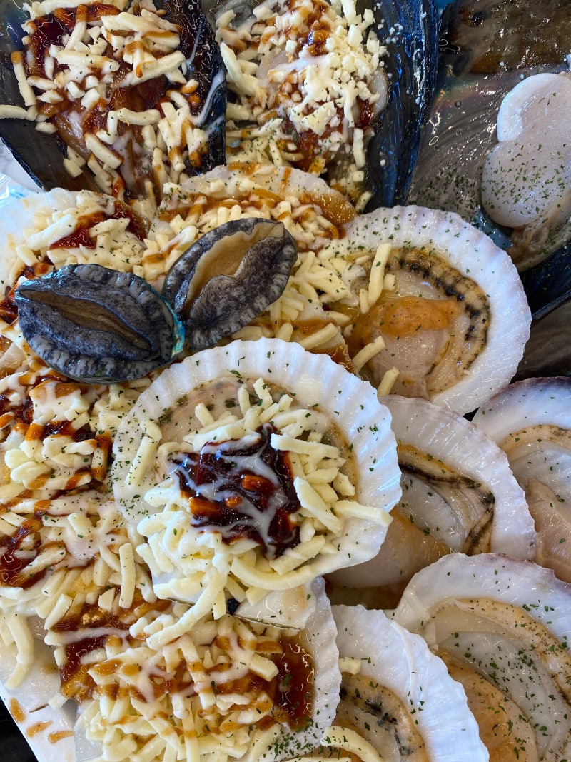 대천해수욕장 맛집 섬과섬사이조개구이 청주해장국 네이버 블로그