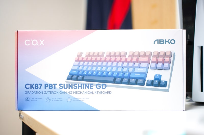 예쁜 갈축 게이밍 텐키리스 기계식 키보드 콕스 CK87 GD PBT : 네이버 블로그