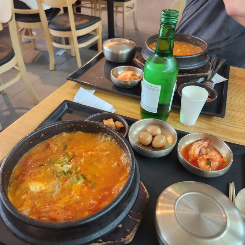 인천공항 제1여객터미널 맛집 탑승동 푸드코트 식당 출국전 김치찌개는 필수 네이버 블로그