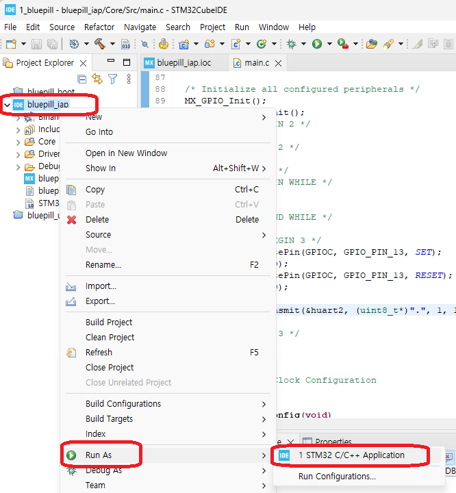 [STM32]UART Bootloader - IAP(In system Programming) with UART : 네이버 블로그