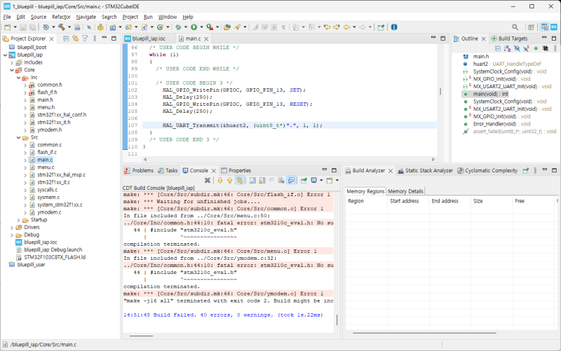 [STM32]UART Bootloader - IAP(In system Programming) with UART : 네이버 블로그