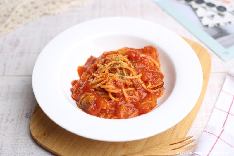 베이컨 토마토스파게티 소스 토마토파스타 스파게티 종류 베이컨요리 : 네이버 블로그