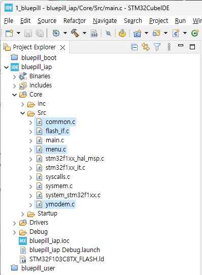 [STM32]UART Bootloader - IAP(In system Programming) with UART : 네이버 블로그