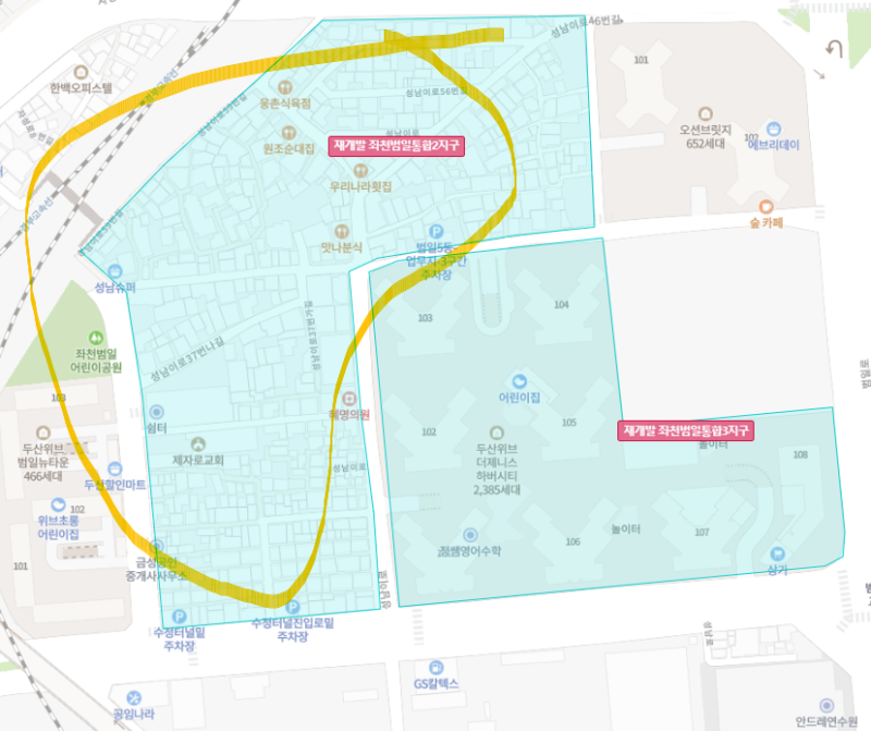 두산위브더제니스 하버시티 개발 호재 천지고feat 똘구임장기 네이버 블로그