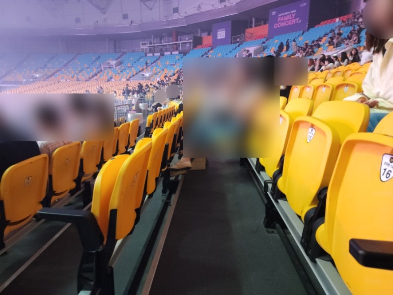 올림픽공원 체조경기장 KSPO DOME (KSPO돔) 좌석별 시야 모음, 단차 비교 및 주차 (w/롯데패밀리 콘서트) : 네이버 블로그