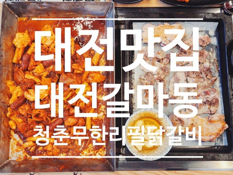 대전 맛집 갈마동 핫플 청춘무한리필닭갈비and구이 내돈내산 찐맛집 네이버 블로그